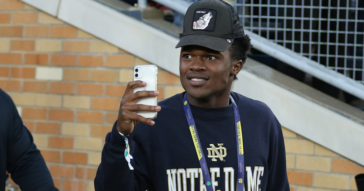 Four-star RB Sedrick Irvin Jr. announces decommitment from Notre Dame