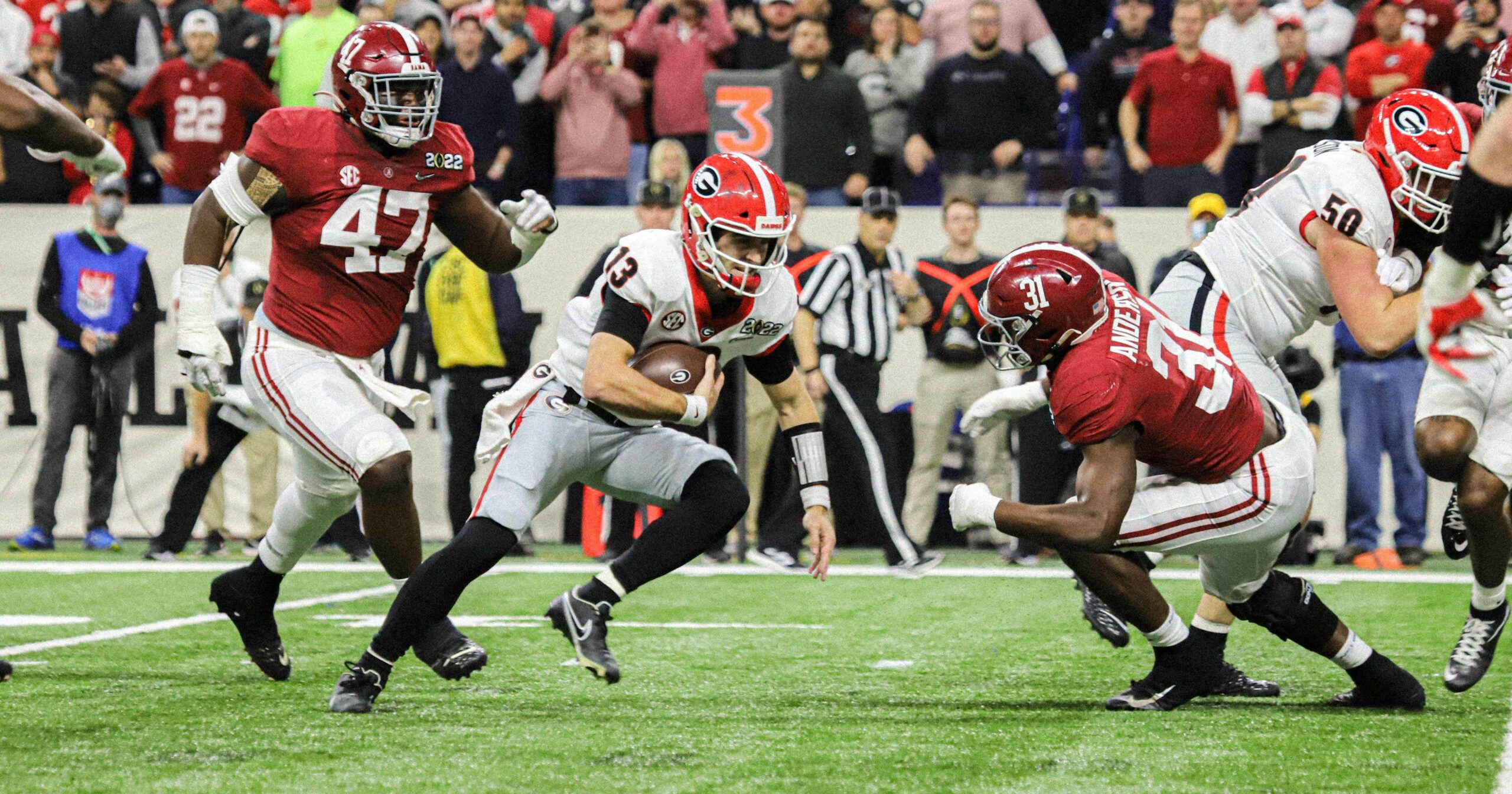 PHOTOS: Georgia beats Alabama, wins National Championship - On3