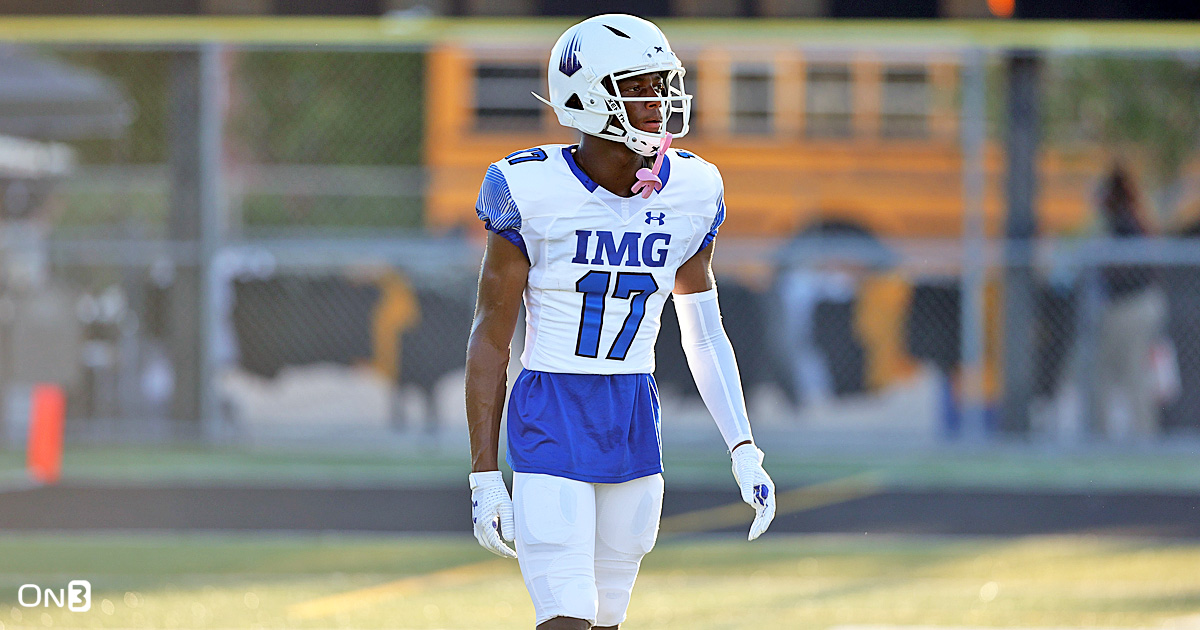 Top-20 2023 wideout Carnell Tate re-offered by LSU Tigers - On3