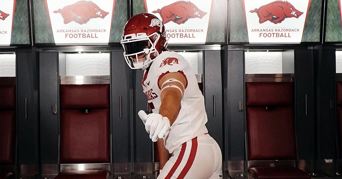 Sam Pittman lands another 4-star, 2023 TE Luke Hasz commits to Arkansas ...
