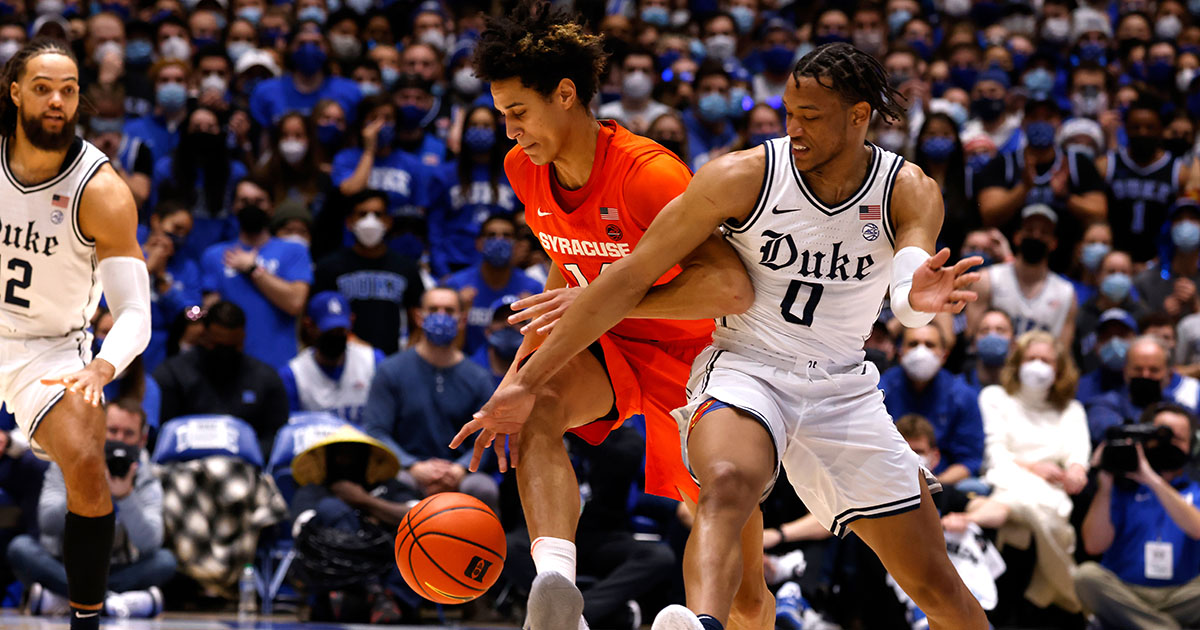 Wendell Moore Jr. comments on Duke's blowout win over Syracuse