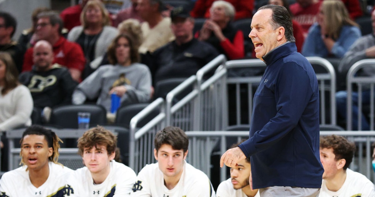 Mike Brey believes he has the oldest roster of Notre Dame tenure