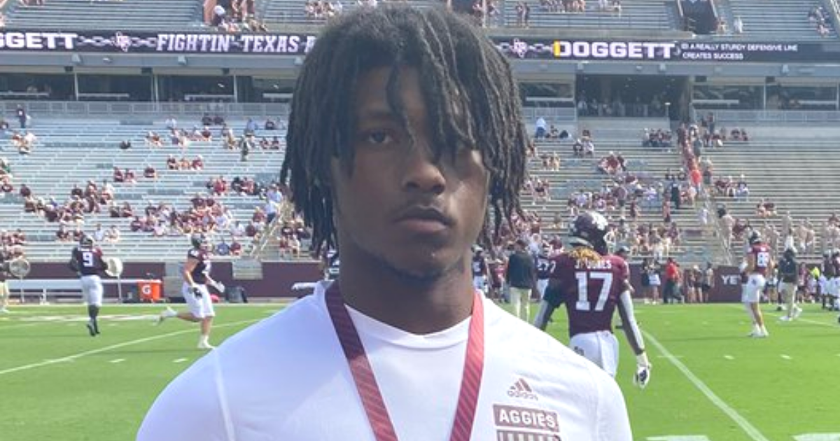 Derion Gullette talks Texas A&M and Baylor, future visit plans - On3