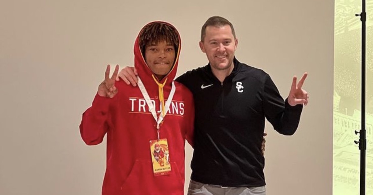 Top-60 2024 defensive back Aaron Butler commits to USC - On3