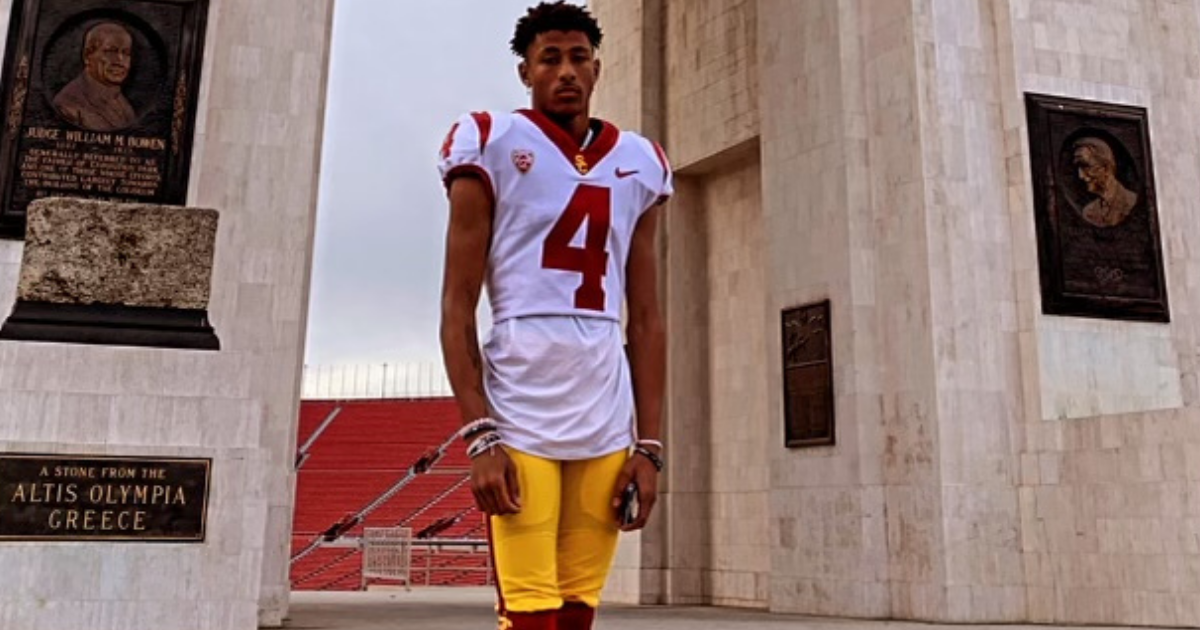 2024 USC Jason Robinson Jr. still 'locked in' with USC after visit