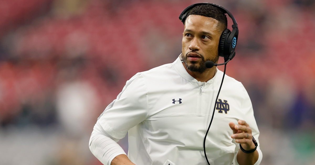 Notre Dame head coach Marcus Freeman: 'We're defined by our failures'