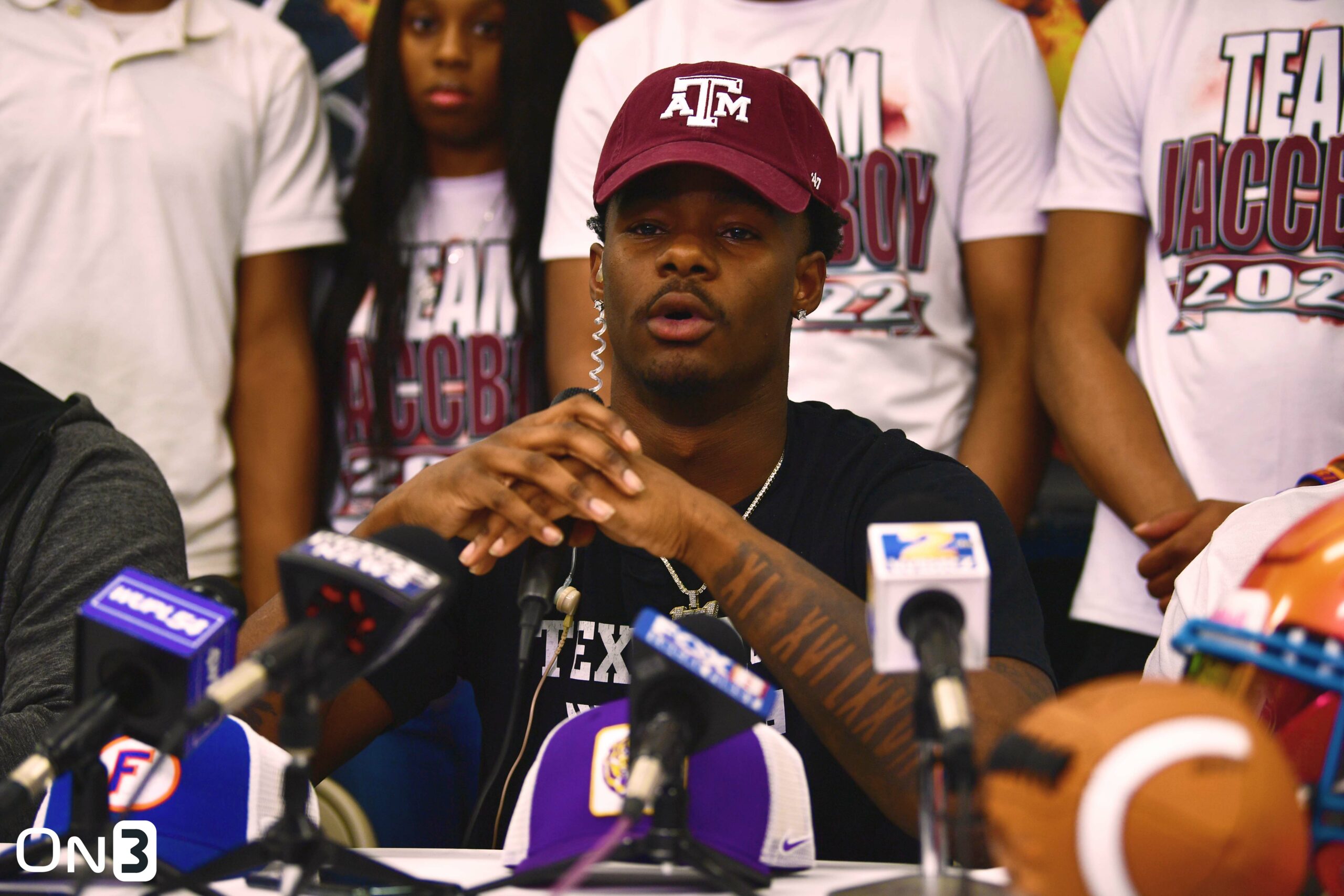 5-star S Jacoby Mathews confident Texas A&M was 'best fit' - On3
