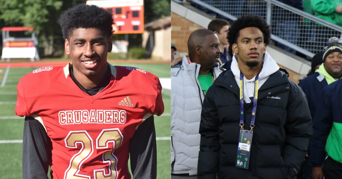 Freshman CBs Jaden Mickey, Jayden Bellamy adjusting to Notre Dame