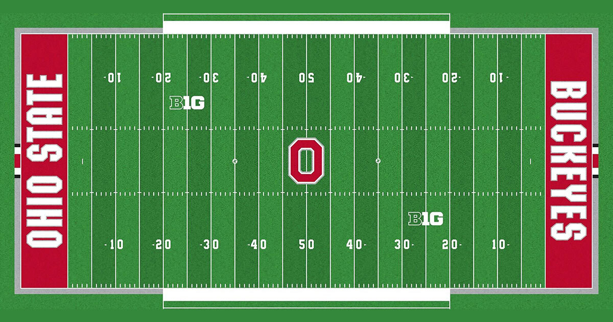 Ohio State: Buckeyes unveil new, fan-driven turf design for Horseshoe