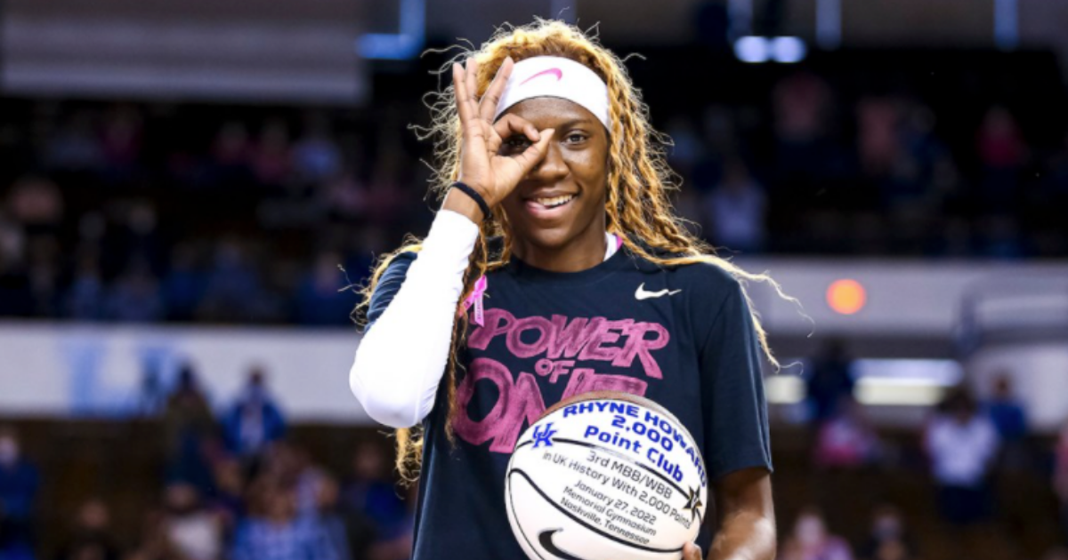 Rhyne Howard makes Midseason Team for Naismith Player of the Year - On3