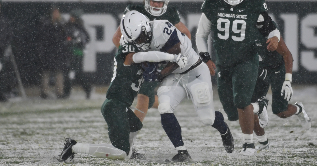 Penn State running back Keyvone Lee leads again in winter workouts - On3