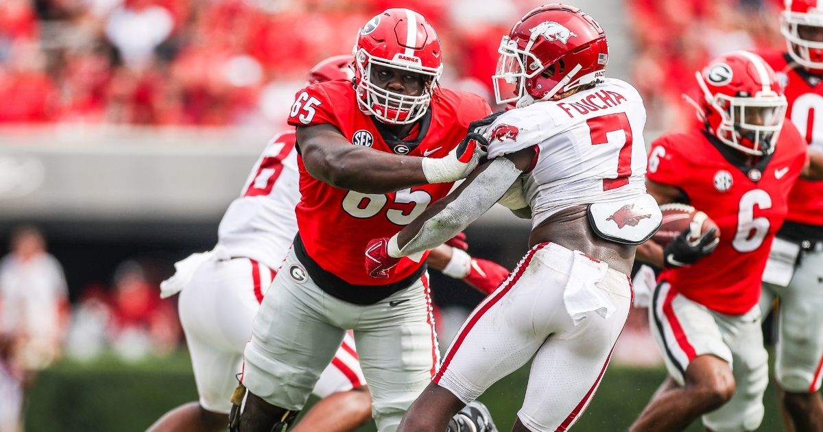 Contrast between college, pro opinion on Amarius Mims apparent in post ...