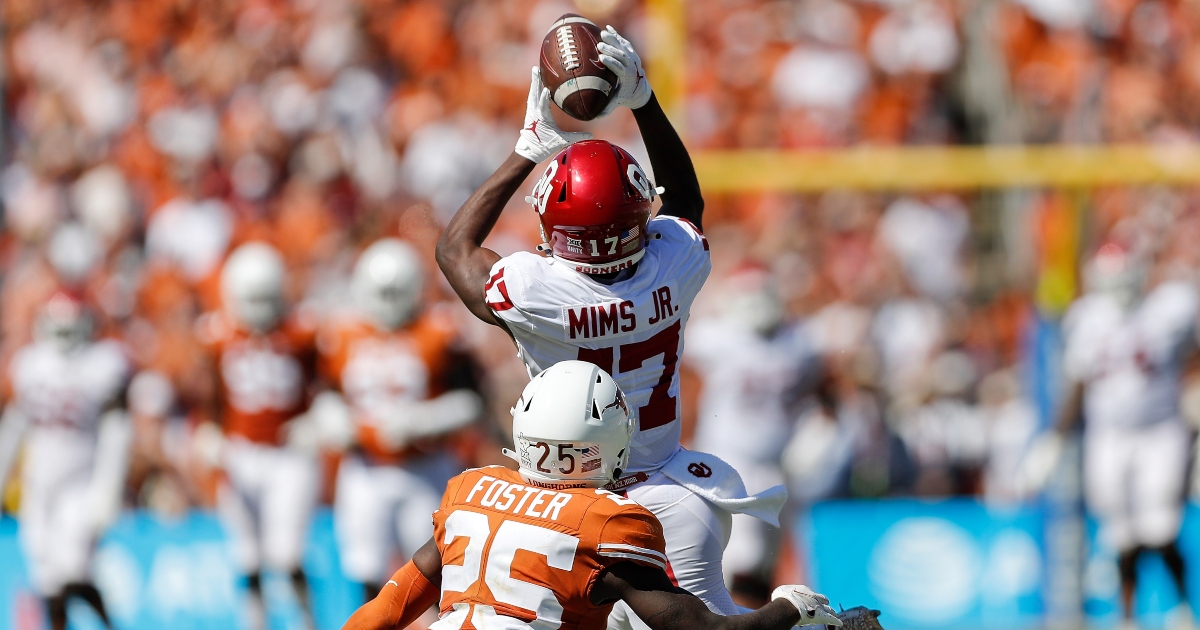 Marvin Mims recalls the environment of last year's Red River Showdown - On3