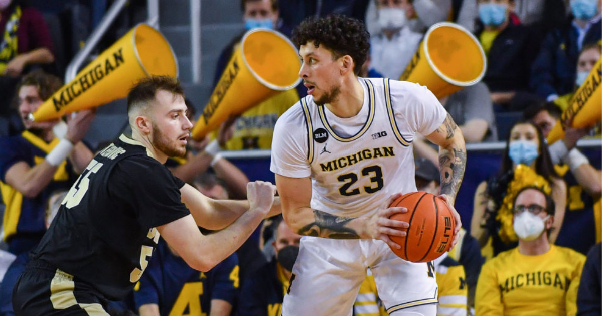 Former Michigan forward Brandon Johns announces transfer commitment - On3