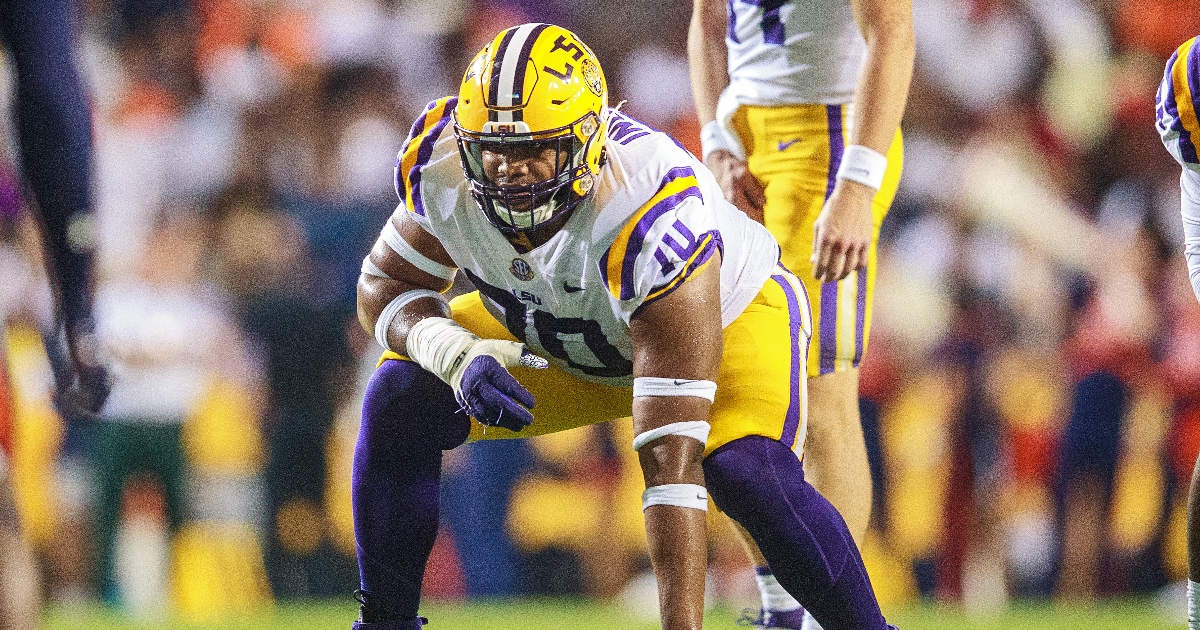 Minnesota Vikings select LSU offensive lineman Ed Ingram in 2022 NFL ...