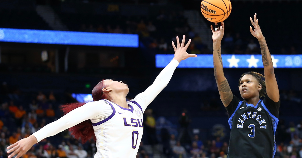 RECAP: Kentucky WBB stuns No. 6 LSU with 78-63 win in SEC Tournament ...