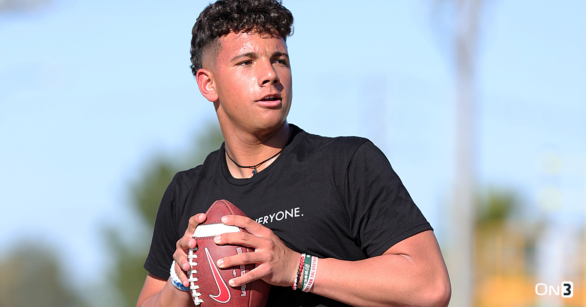 Priority 2024 QB Dylan Raiola on Georgia: 'The relationship with Coach ...