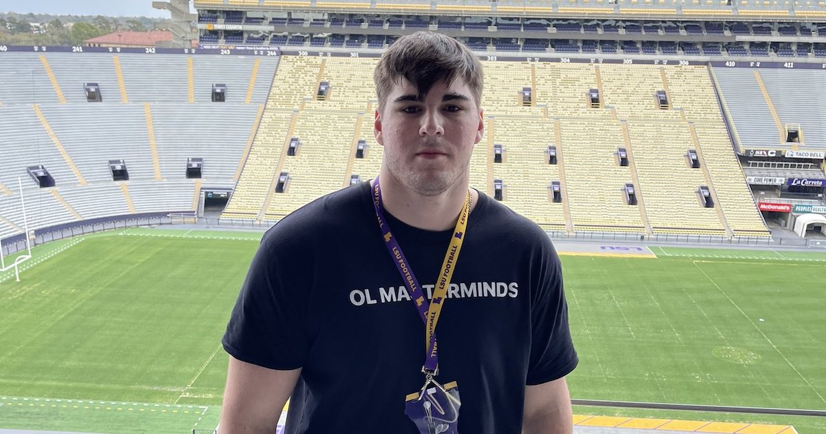 LSU makes a huge move for On300 OL Brycen Sanders - On3