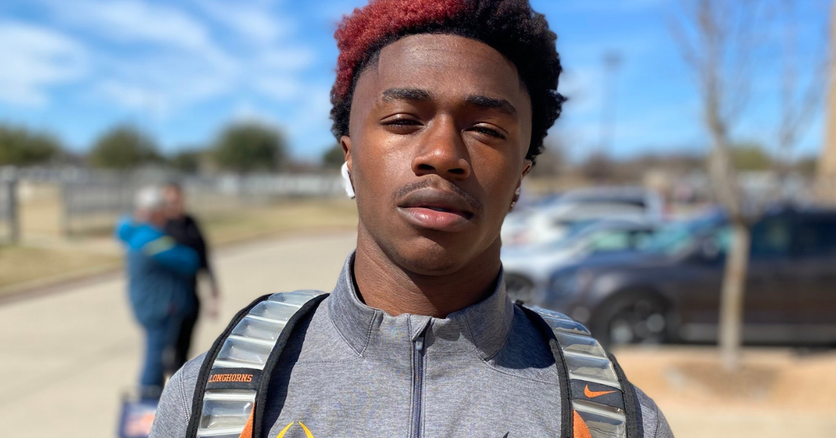 Johntay Cook II has one major goal while at Texas - On3