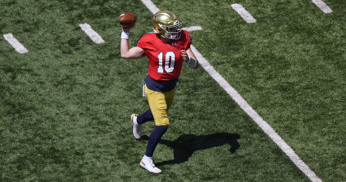 Notre Dame football finalizes time, ticket information for 2022 Blue ...