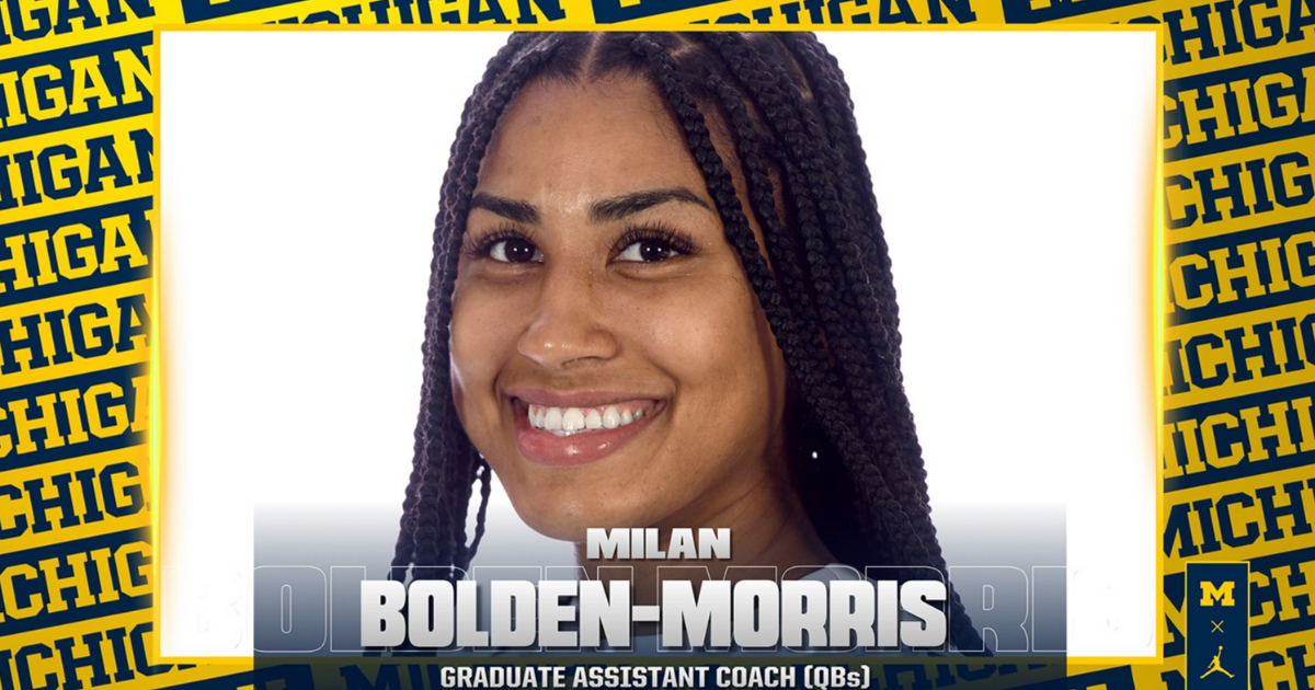 Michigan's Mimi Bolden-Morris on being first female Power Five GA: 'I’m ...