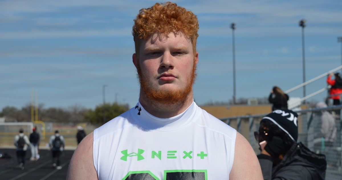 Texas OL Connor Stroh narrows it down to five - On3