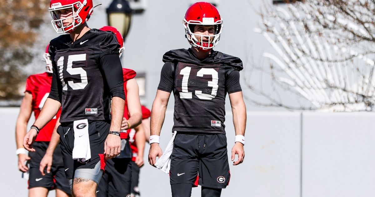 Stetson Bennett explains decision to return, in unfamiliar territory as ...