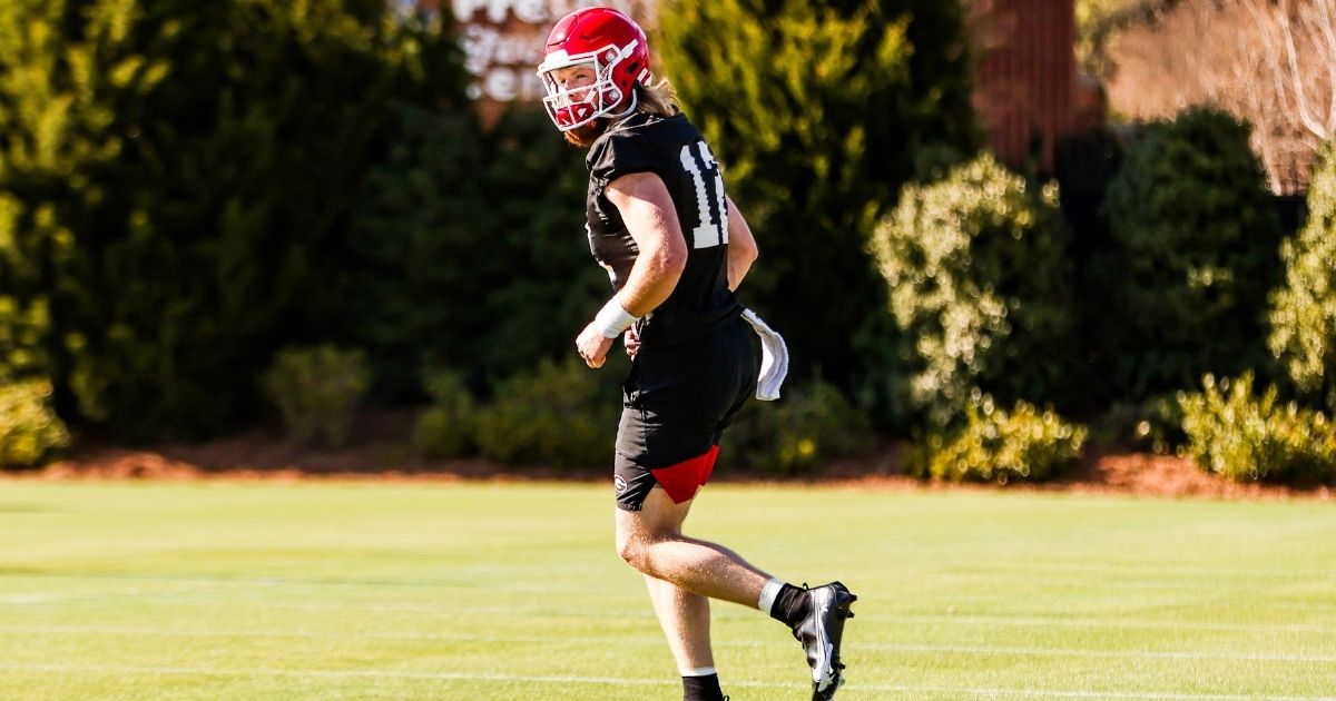 LOOK: Pictures from Week One of Georgia Football Spring Practice - On3