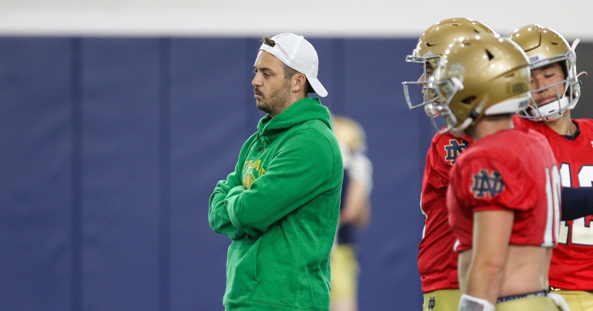 What Notre Dame OC Tommy Rees said about not taking transfer QB in 2022