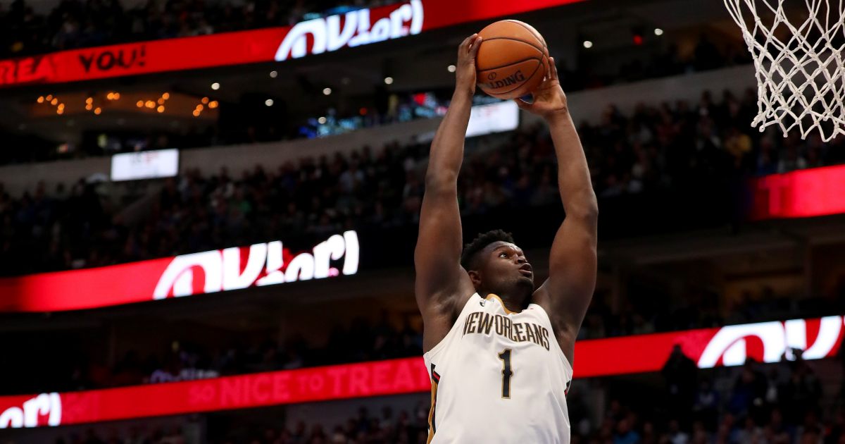 WATCH: Zion Williamson shows off insane dunk during injury rehab - On3