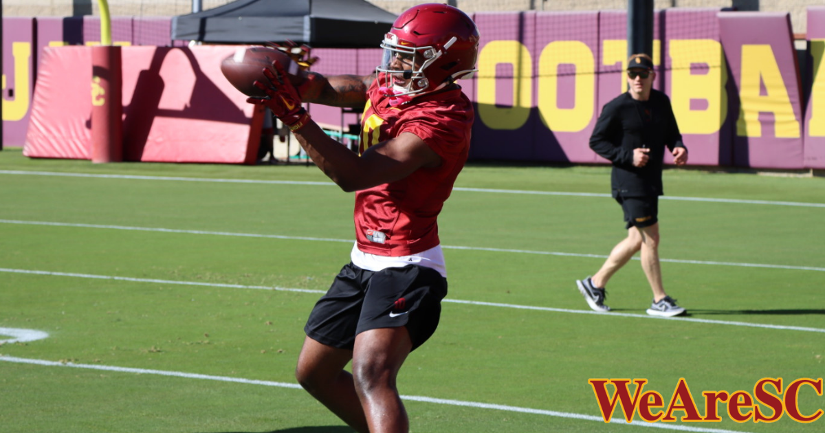 Kyron Hudson Reflects on Big Game, First USC Touchdown - On3