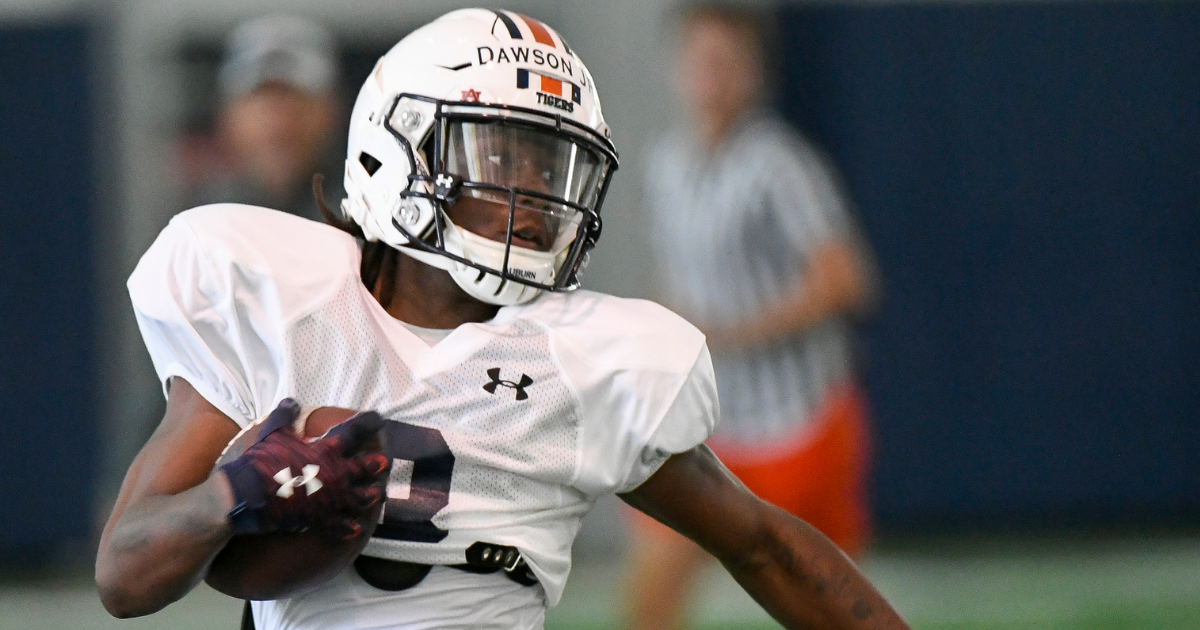 Next man up: Tar'Varish Dawson brings a different element to the WR room
