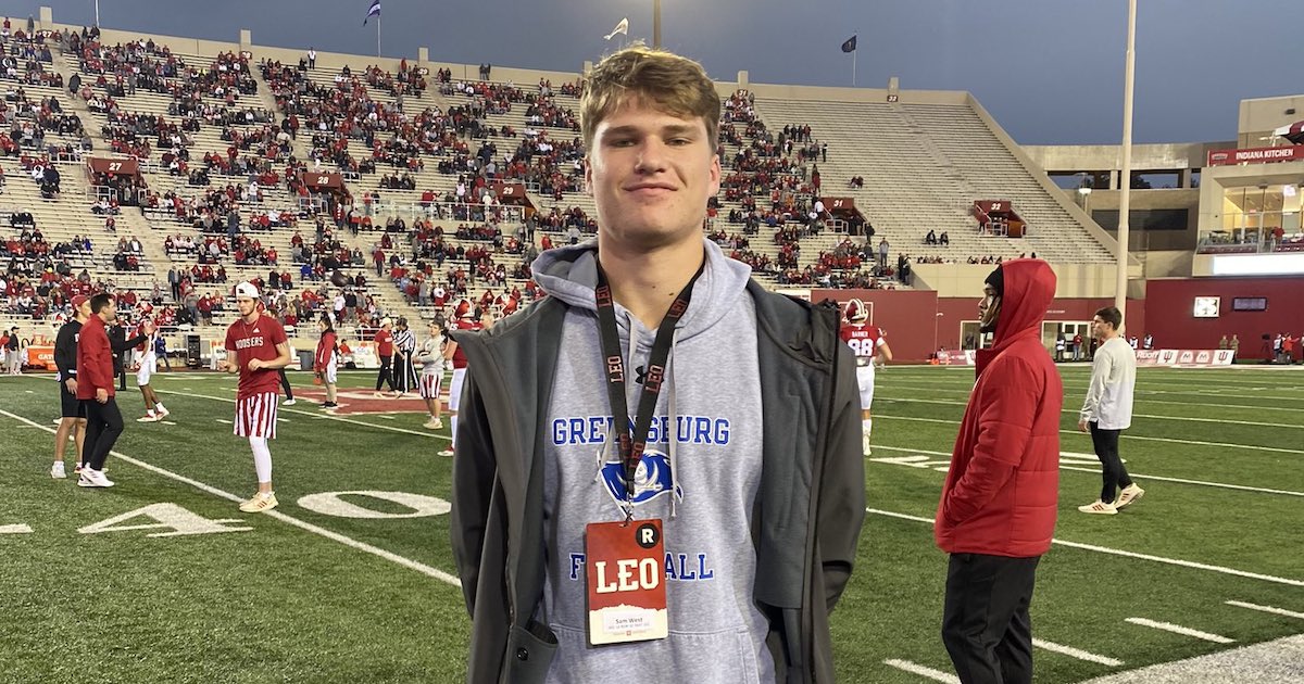 3-star in-state tight end Sam West commits to Indiana - On3