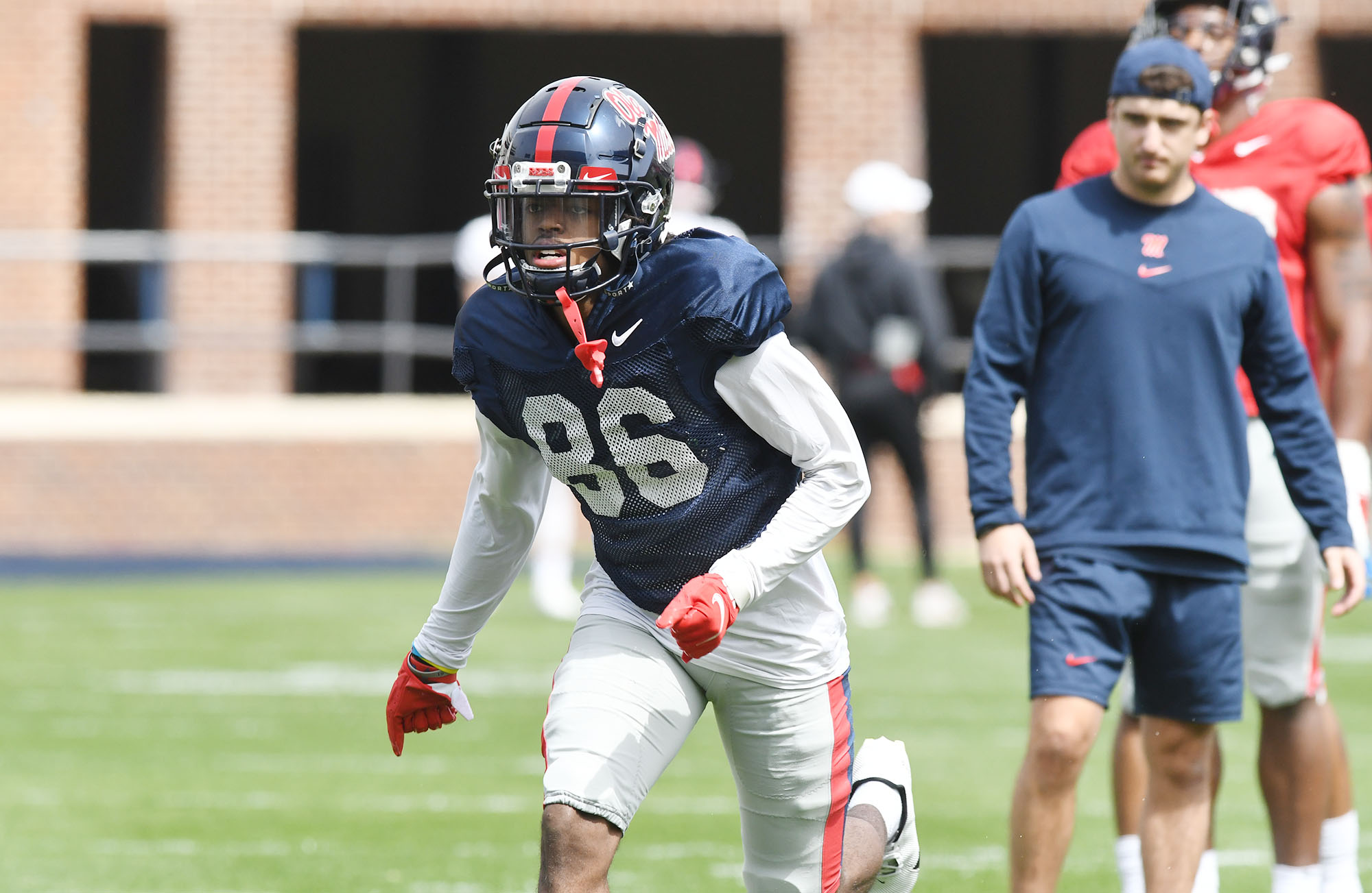 Photos: Go inside Ole Miss football's first open practice of spring ...