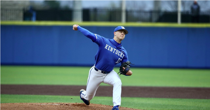 Kentucky Baseball starting pitcher Cole Stupp out for season