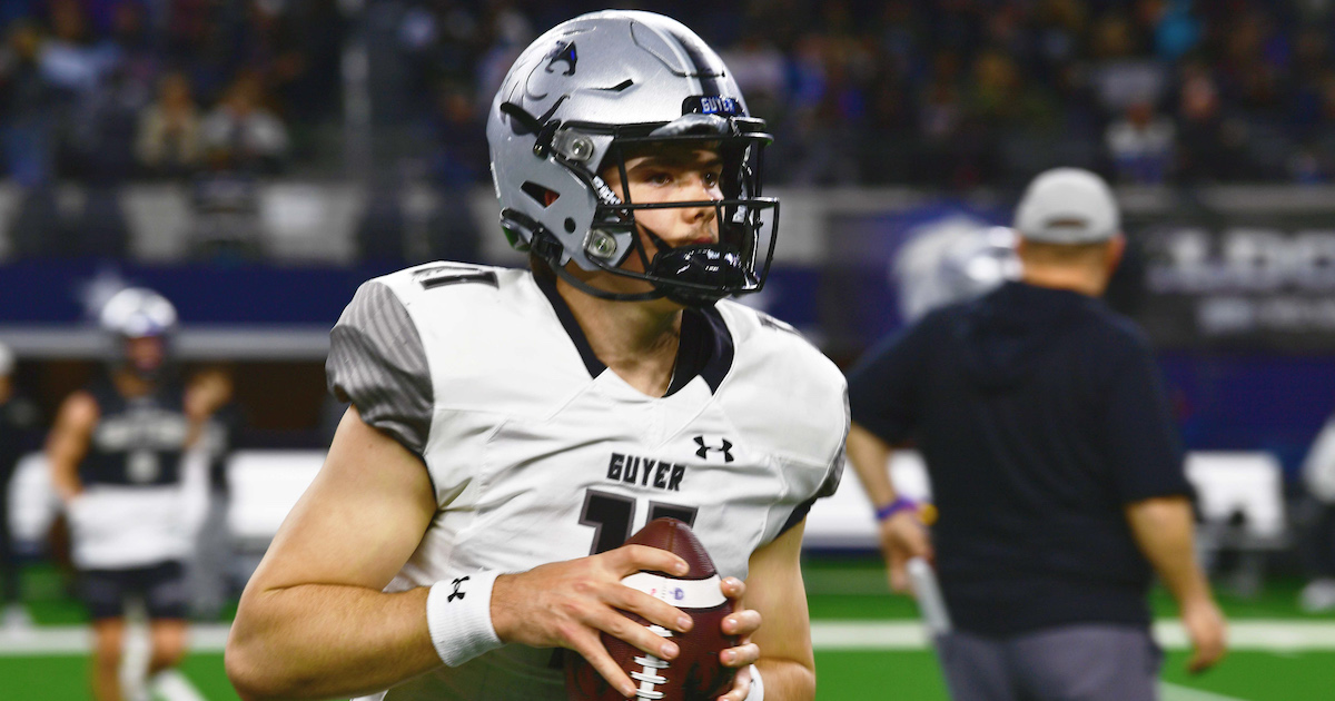WATCH: Oklahoma QB commit Jackson Arnold goes off in season opener - On3