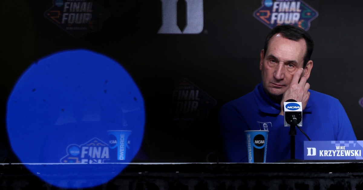 WATCH: Mike Krzyzewski reveals emotional scene in Duke's locker room ...