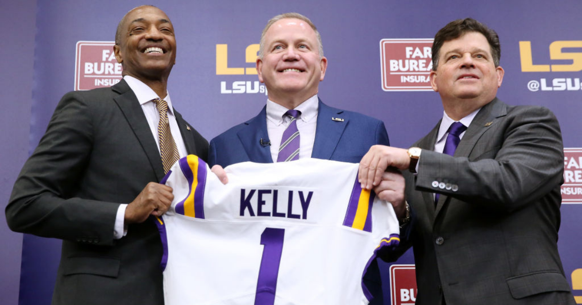 Brian Kelly discusses Louisiana recruiting base at LSU - On3