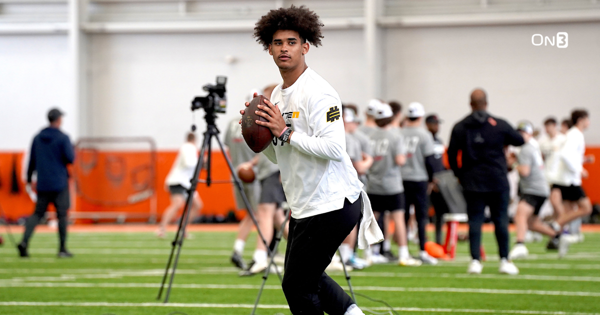 Michigan Making Big Push For Five Star Qb Dante Moore