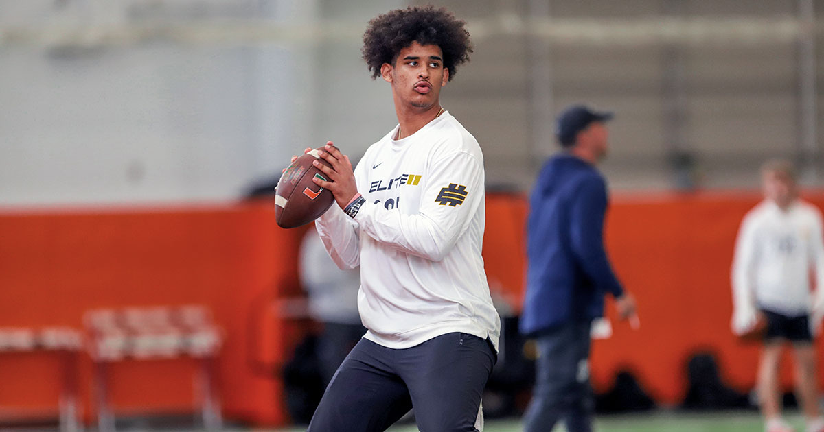 5-star quarterback Dante Moore sets official visit to Oregon - On3