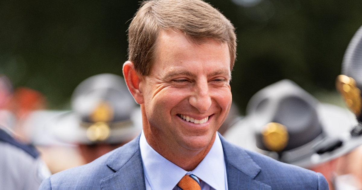 Dabo Swinney makes several jokes at the expense of Clemson punters ...