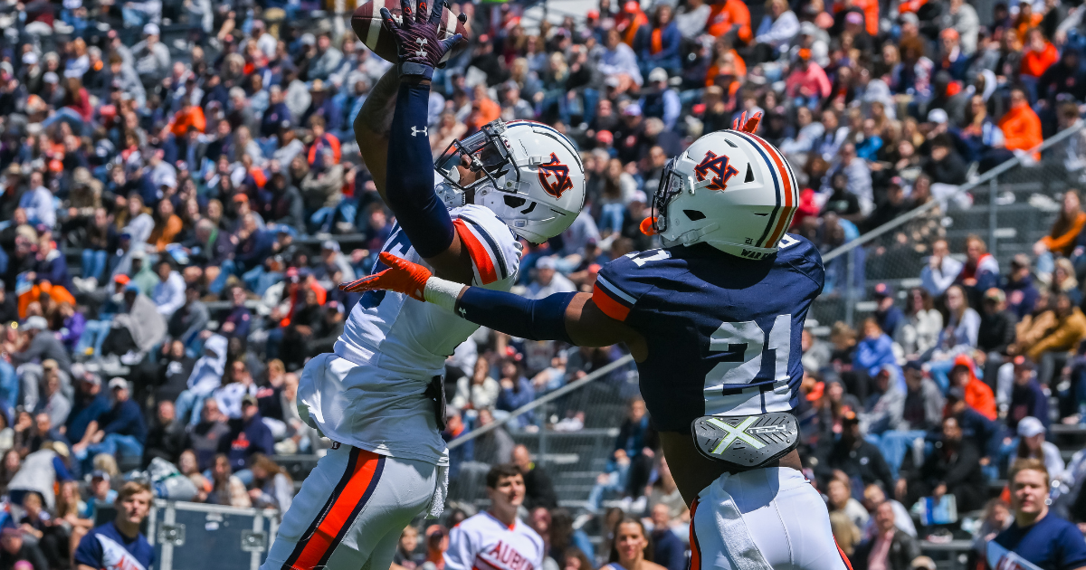 Auburn's Caleb Wooden on competition, playing with his brother and more