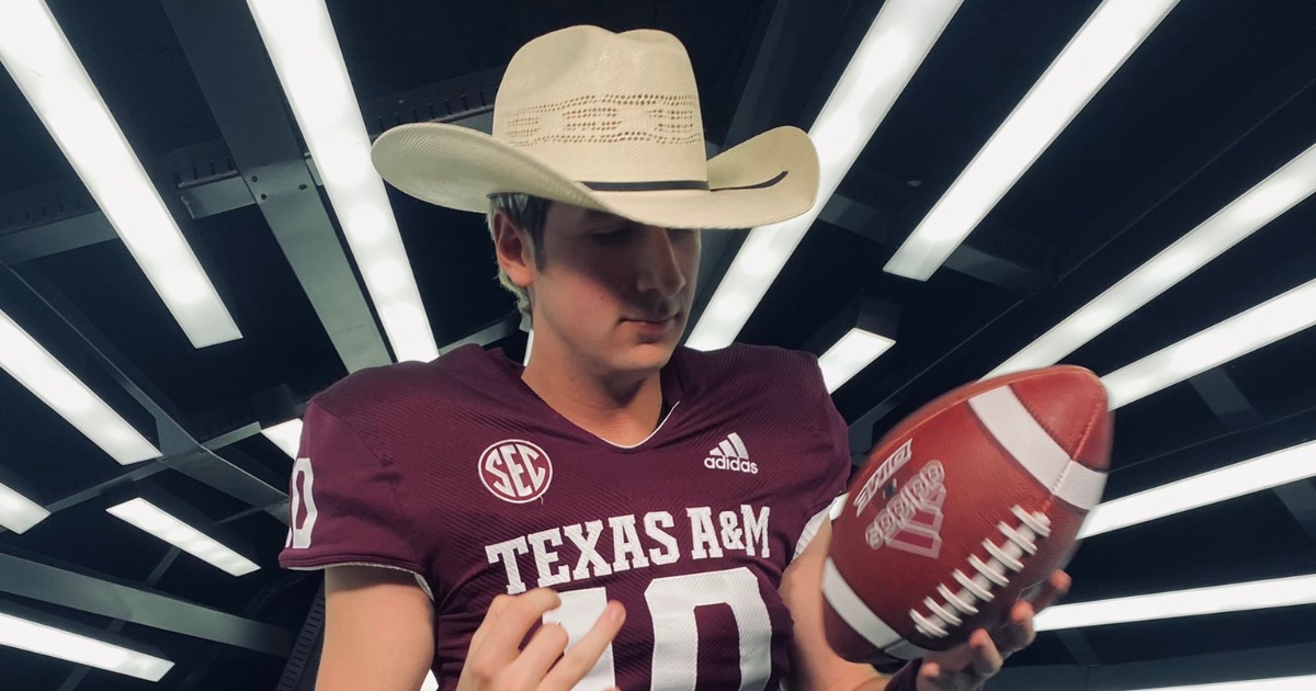 Texas A&M Lands Commitment From 2023 Punter Tyler White - On3