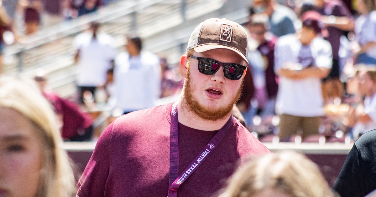 Rising In-State OL Connor Stroh Reacts to Texas A&M Offer, Visit - On3