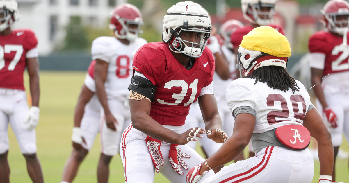 Photos: Alabama football takes field for practice No. 13 - On3