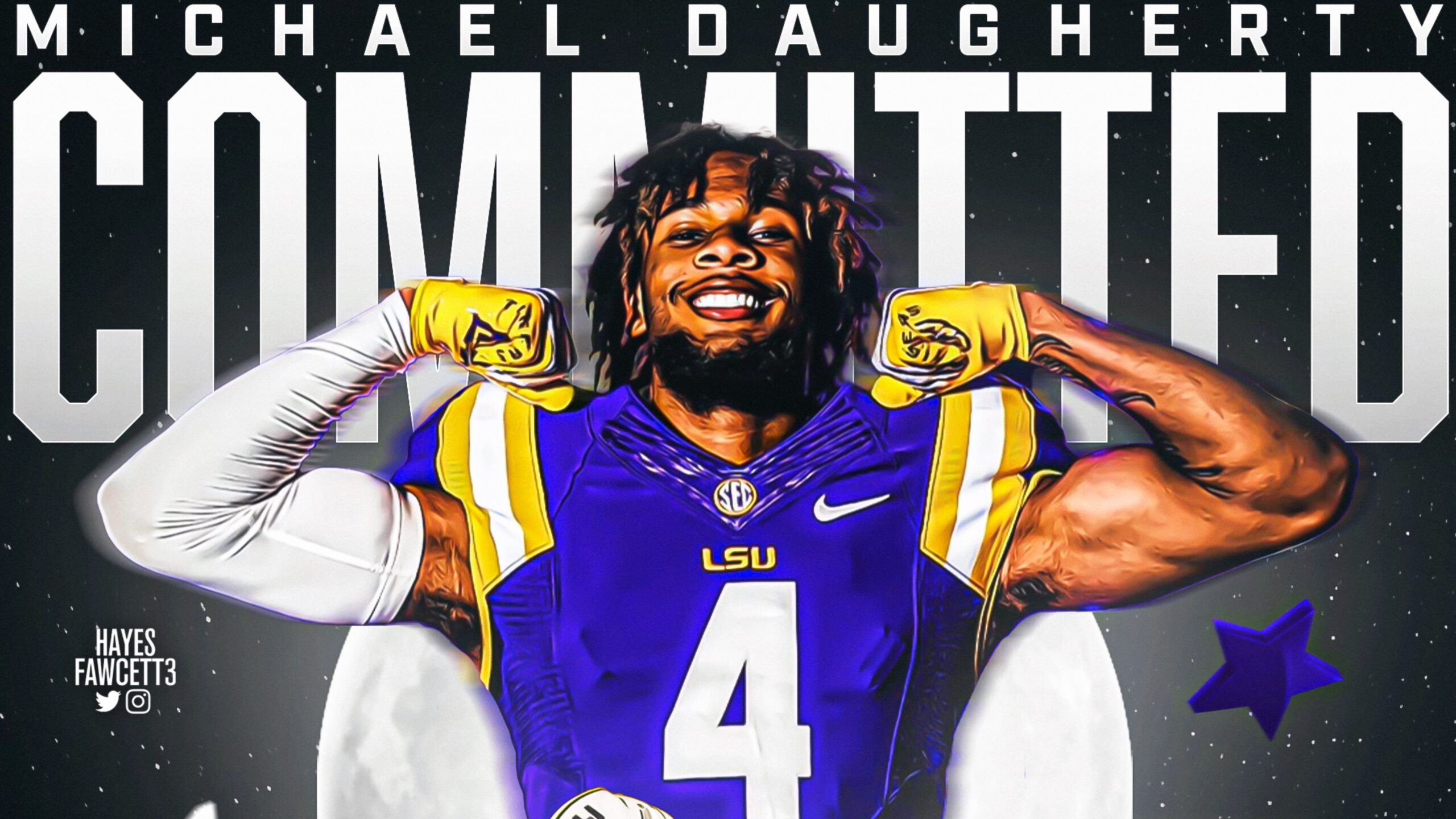 Four-Star Safety Michael Daugherty commits to LSU