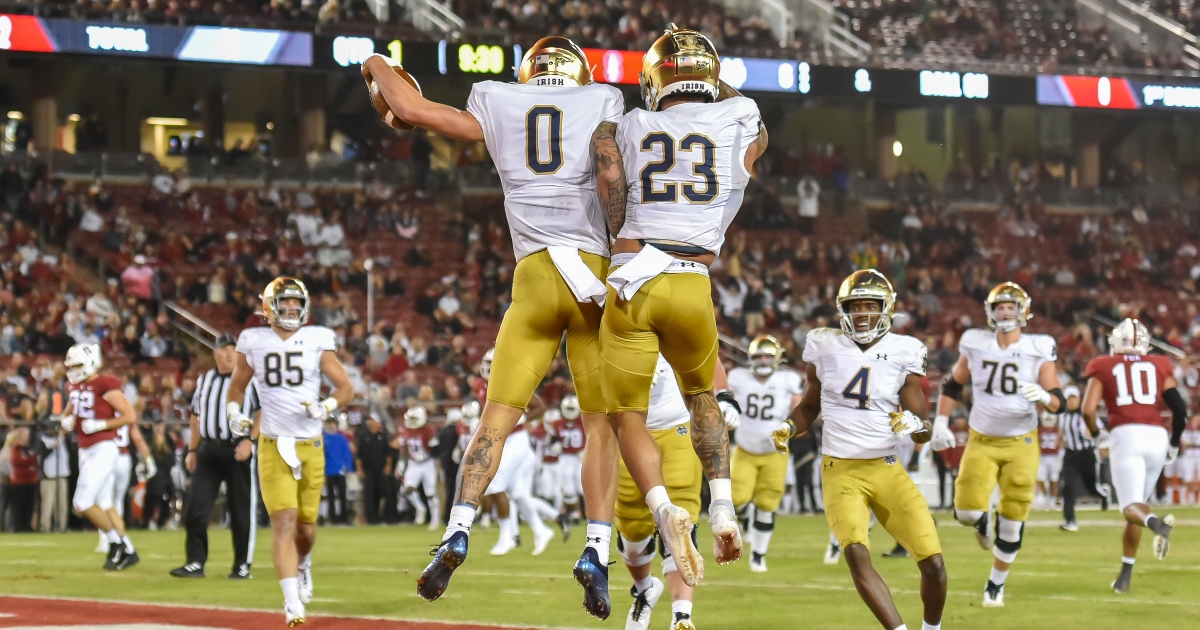 Receiver Braden Lenzy returned to Notre Dame with specific goals. Can ... Receiver Braden Lenzy returned to Notre Dame with specific goals. Can ...