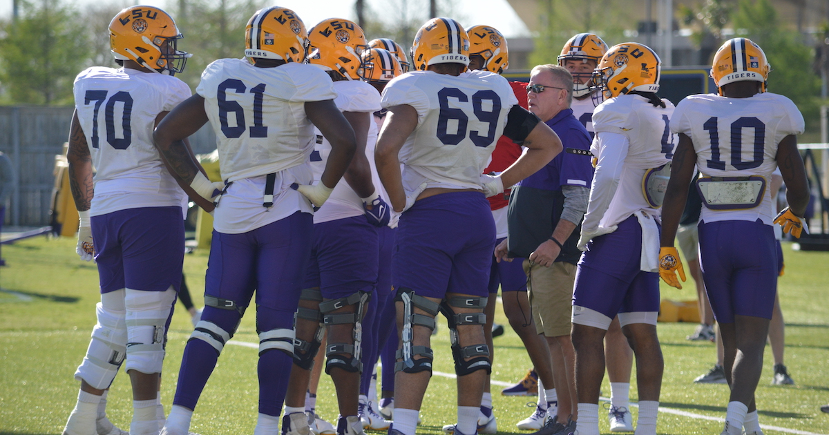 Projecting LSU Football's post-spring offensive depth chart - On3