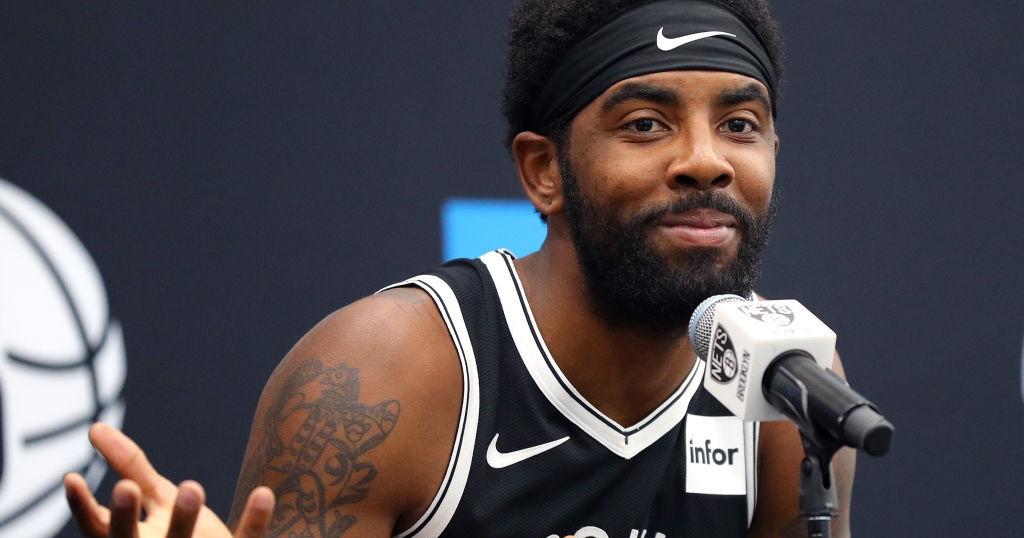 WATCH: Kyrie Irving makes obscene gesture to Boston fans after big shot ...