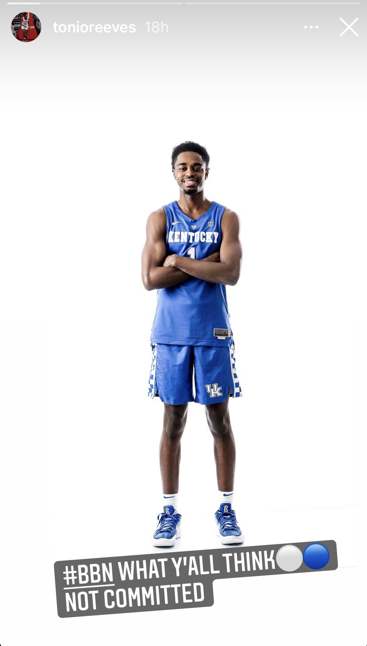 LOOK: Antonio Reeves on his visit to Kentucky - On3